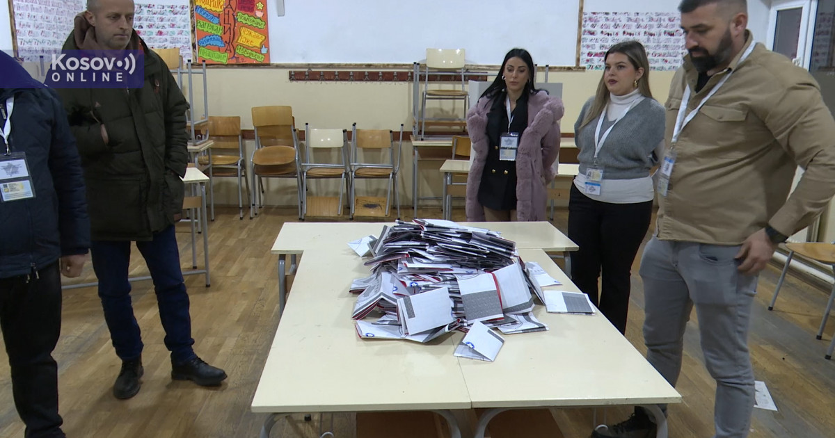 (Video) Zatvorena birališta u OŠ „Sveti Sava“ u Severnoj Mitrovici ...