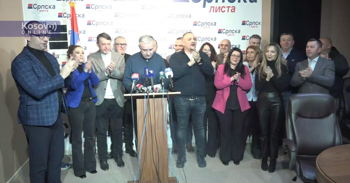 Ellek: Lista Sërbe fituese absolute e këtyre zgjedhjeve - Kosovo Online