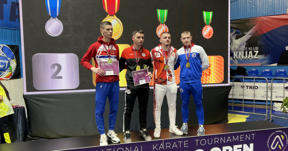Stefan Timotijević osvojio bronzanu medalju na karate turniru ...