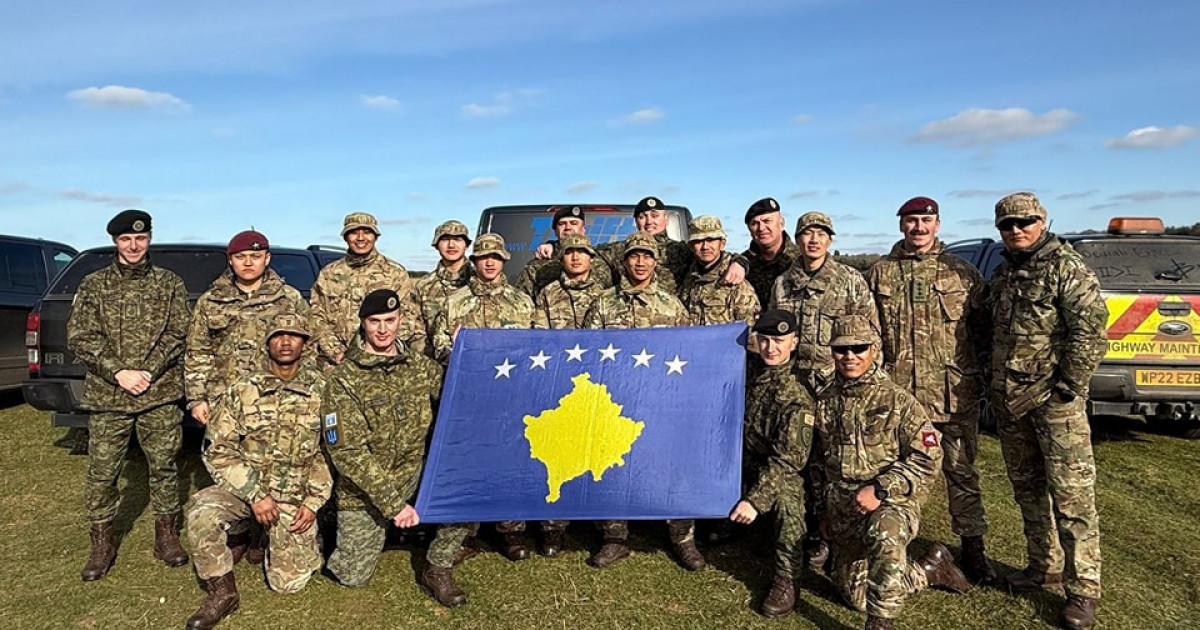 Pripadnici KBS-a u Velikoj Britaniji obučavaju ukrajinske vojnike - Kosovo Online