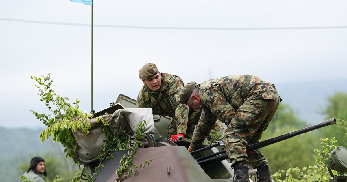 Borbena obuka jedinica Treće brigade Kopnene vojske Srbije - Kosovo Online