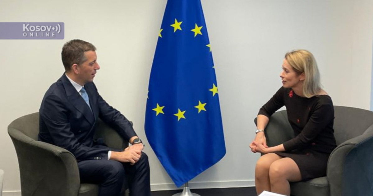 Djuric meets with Kaja Kallas: Pristina must fulfill its obligations ...