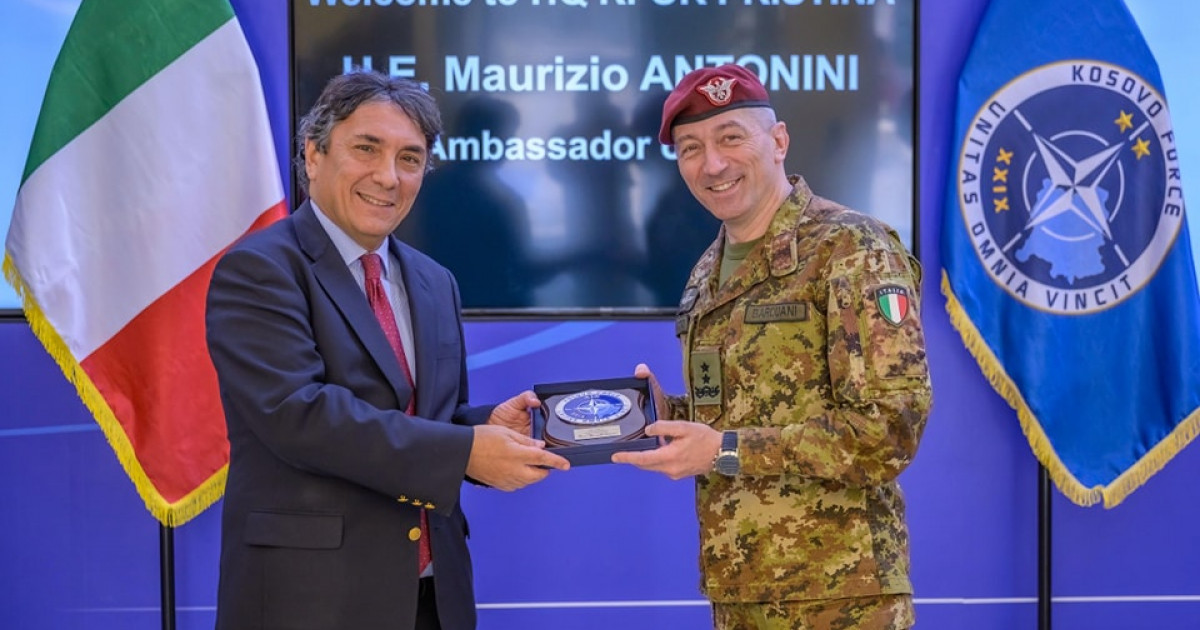 Barduani sa Antoninijem o bezbednosti i dijalogu Beograda i Prištine - Kosovo Online