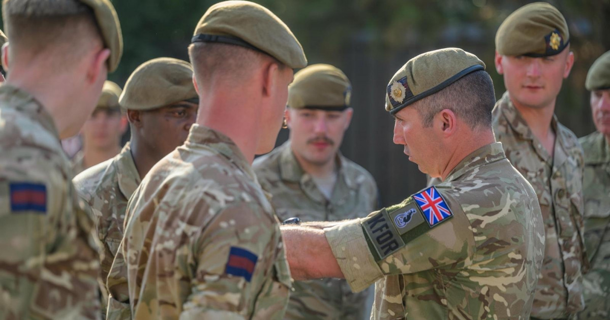 United Kingdom to support KFOR for at least three more years - Kosovo ...