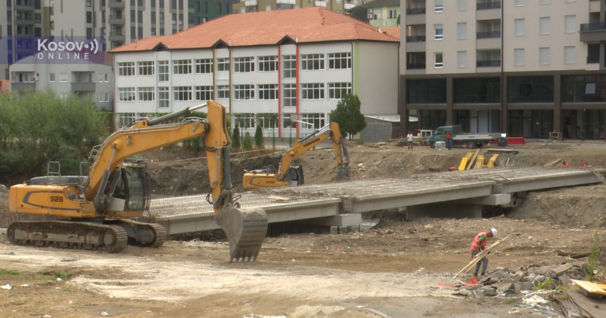 Construction of the new bridge over the Ibar in full swing, one month ...