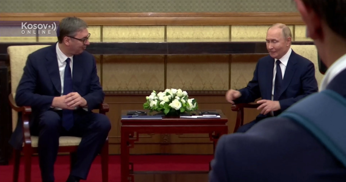 Vucic meets Putin in Beijing: Deep gratitude for support of Serbia’s ...
