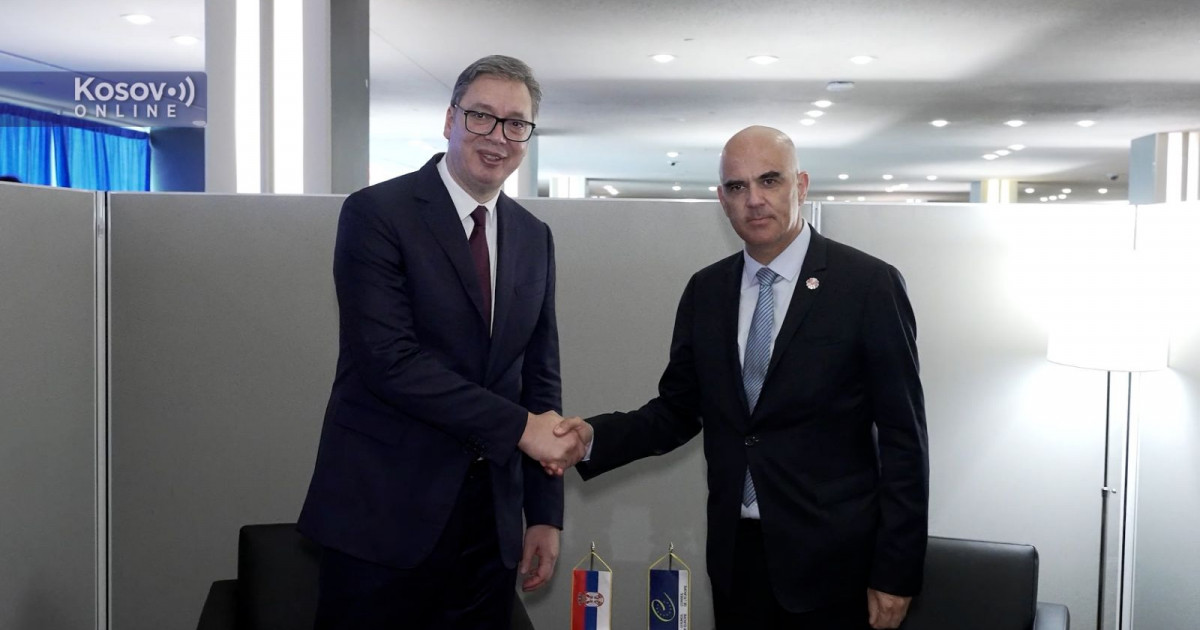 Vucic with Berset: Gratitude to the Council of Europe for the Continuous Protection of the ...