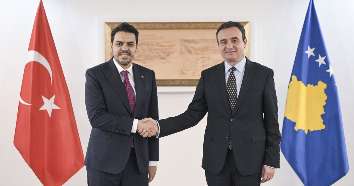 Kurti sa predsednikom Turske agencije o produbljivanju bilateralne saradnje i razvojnim ...