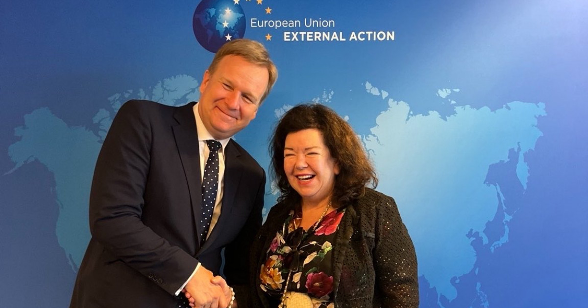 Sørensen meets with Pearce: Shared goal of advancing the normalization ...